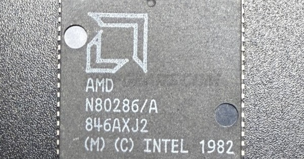 AMD N80286/A CPU 80286 PLCC68 8MHz 16Bit x86 Processor Rare 286 ...
