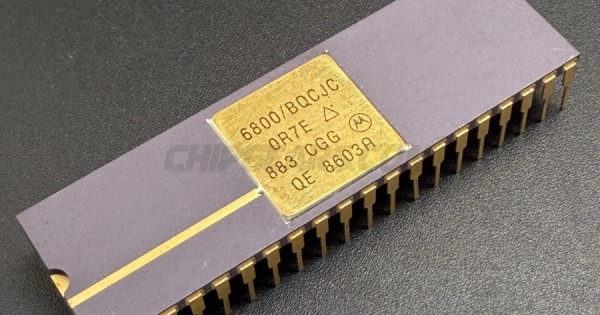 Motorola 6800/BQCJC CPU MC6800 8-Bit Processor R7E DIP40 1MHz ...